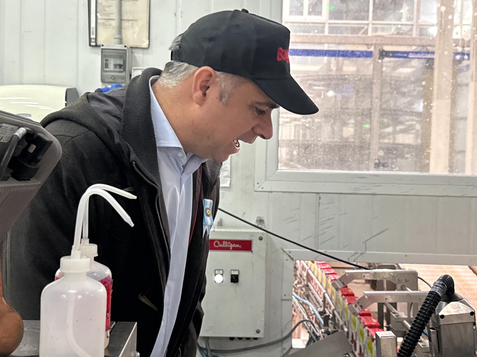 El intendente Davico visitó la planta de la empresa Baggio - Municipalidad Gualeguaychú Entre ...